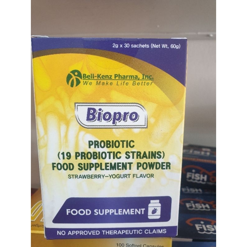 Biopro ( Probiotic ) 19 probiotic strains food supplement powder ...