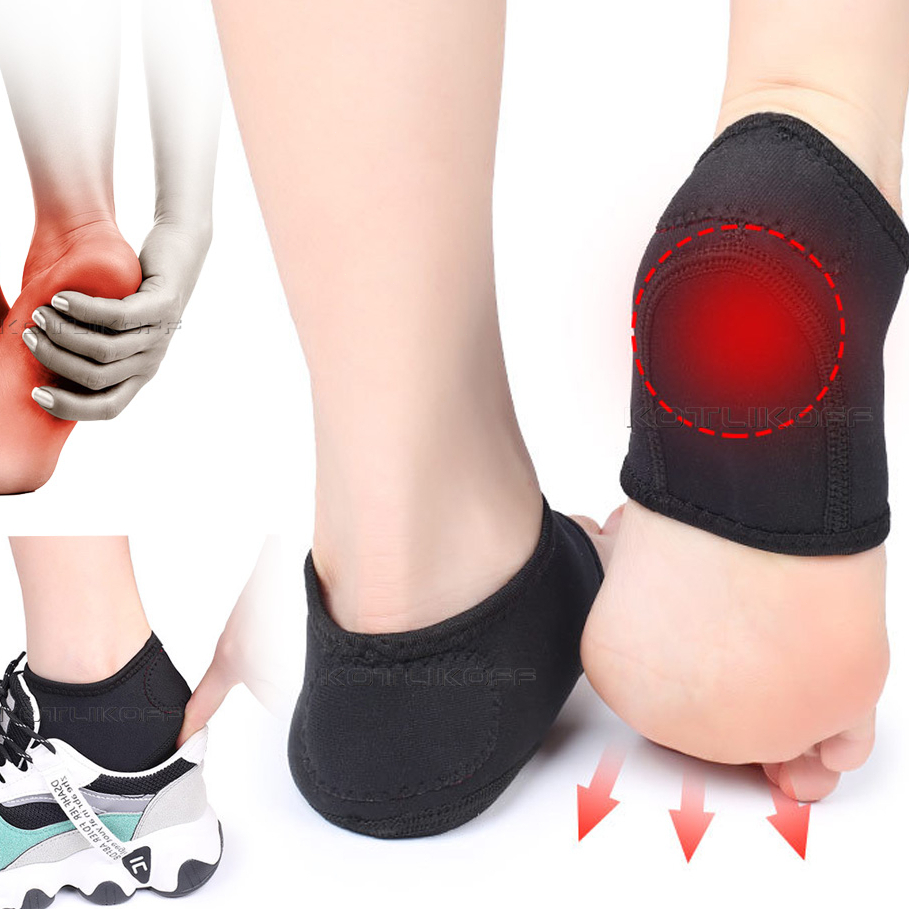 Protectors Heel Pad Foot Relief Plantar Fasciitis Back Heel Protective ...