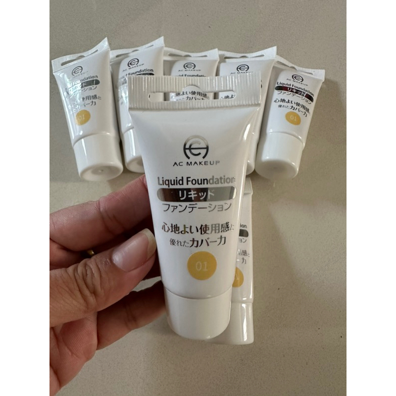 AC Liquid Foundation 01/02 From Tokyo | Shopee Philippines