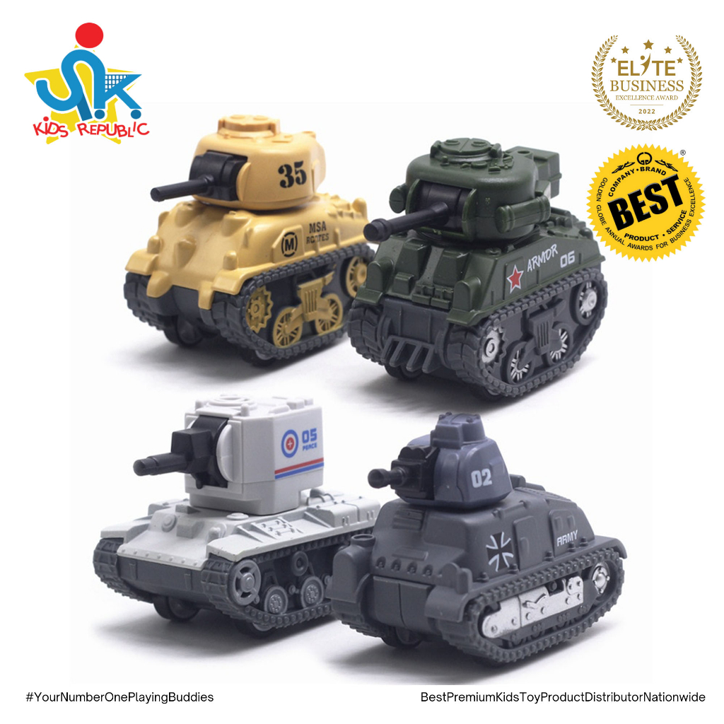 Pull Back Military Tank Toy Car Vehicle | Shopee Philippines
