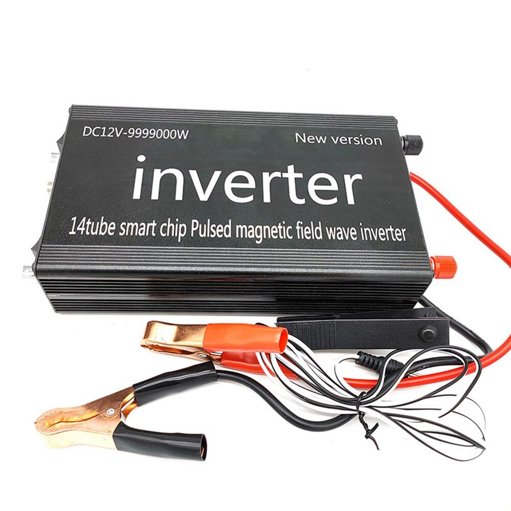 COD 9999000W 12V DC Ultrasonic Inverter Electro Fisher Fish Shocker ...