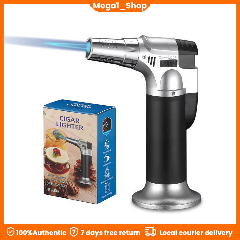 Spitfire gun windproof inflatable cigar lighter barbecue fire tool ...