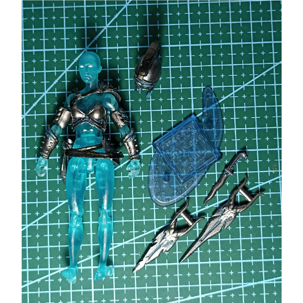 Boss Fight Studio Vitruvian Hack Warrior Custom Figure | Shopee Philippines