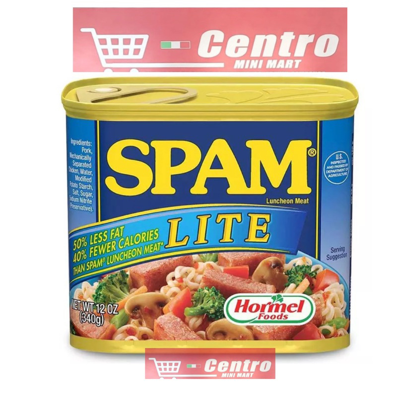 SPAM LUNCHEON MEAT LITE 340g | Shopee Philippines