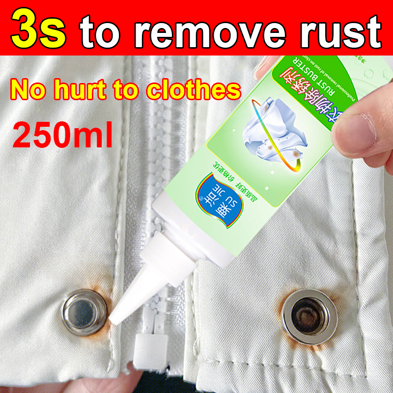Fabric Rust Stain Remover easy-rinse Clothes Cleaner Drop Clothing ...