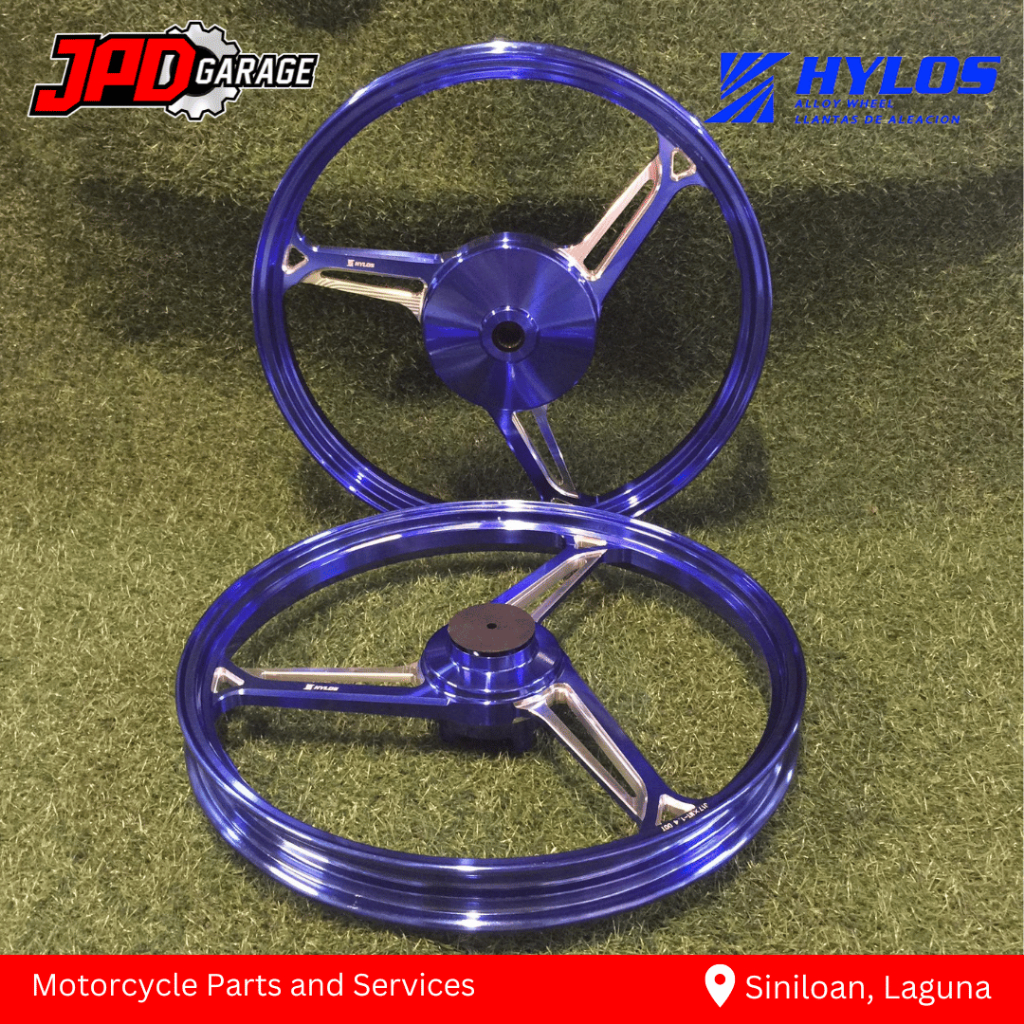 JPD Garage Hylos Mags 17's for Yamaha Mio, Blue | Shopee Philippines