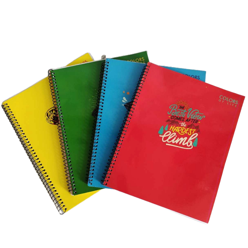 Advance Colors of Life Spiral University Notebook 80lvs Big notebook ...
