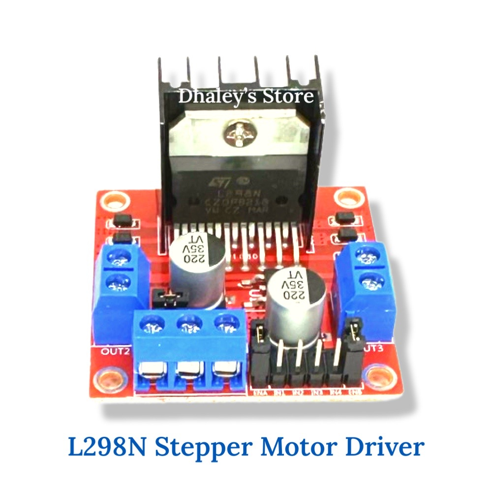 Dual H Bridge L298N DC Stepper Motor Controller Driver Control Module Board L 298N L 298 N L ...