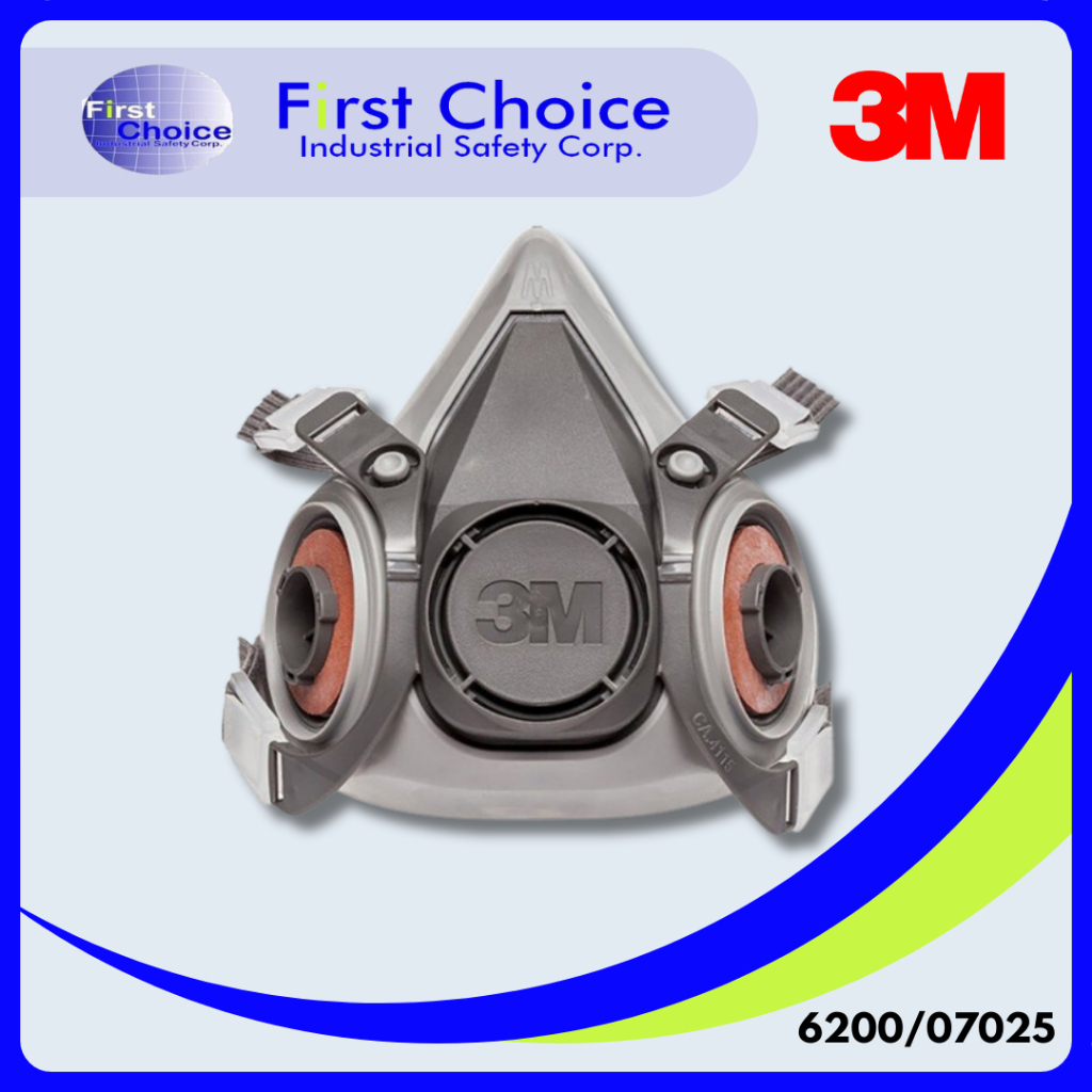 3M Half Facepiece Reusable Respirator 6200/07025 and 3M 6003/07047 ...