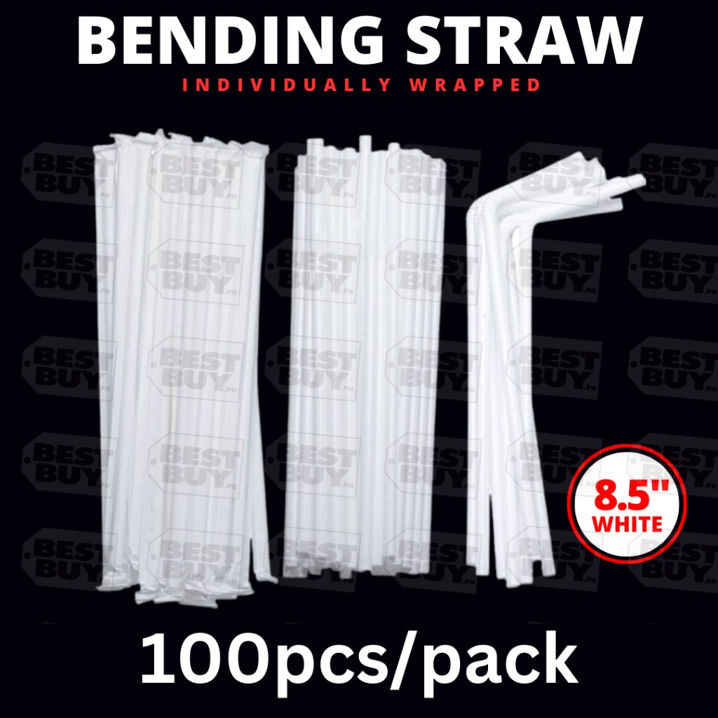 Bending Straw Individually Wrapped [CHEAPEST] | Shopee Philippines