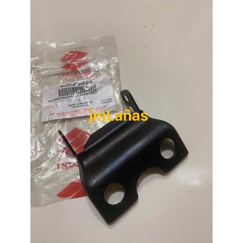 SUZUKI GENUINE BRACKET, SEAT HINGE UPPER FOR RAIDER 150 R150 CARBTYPE ...