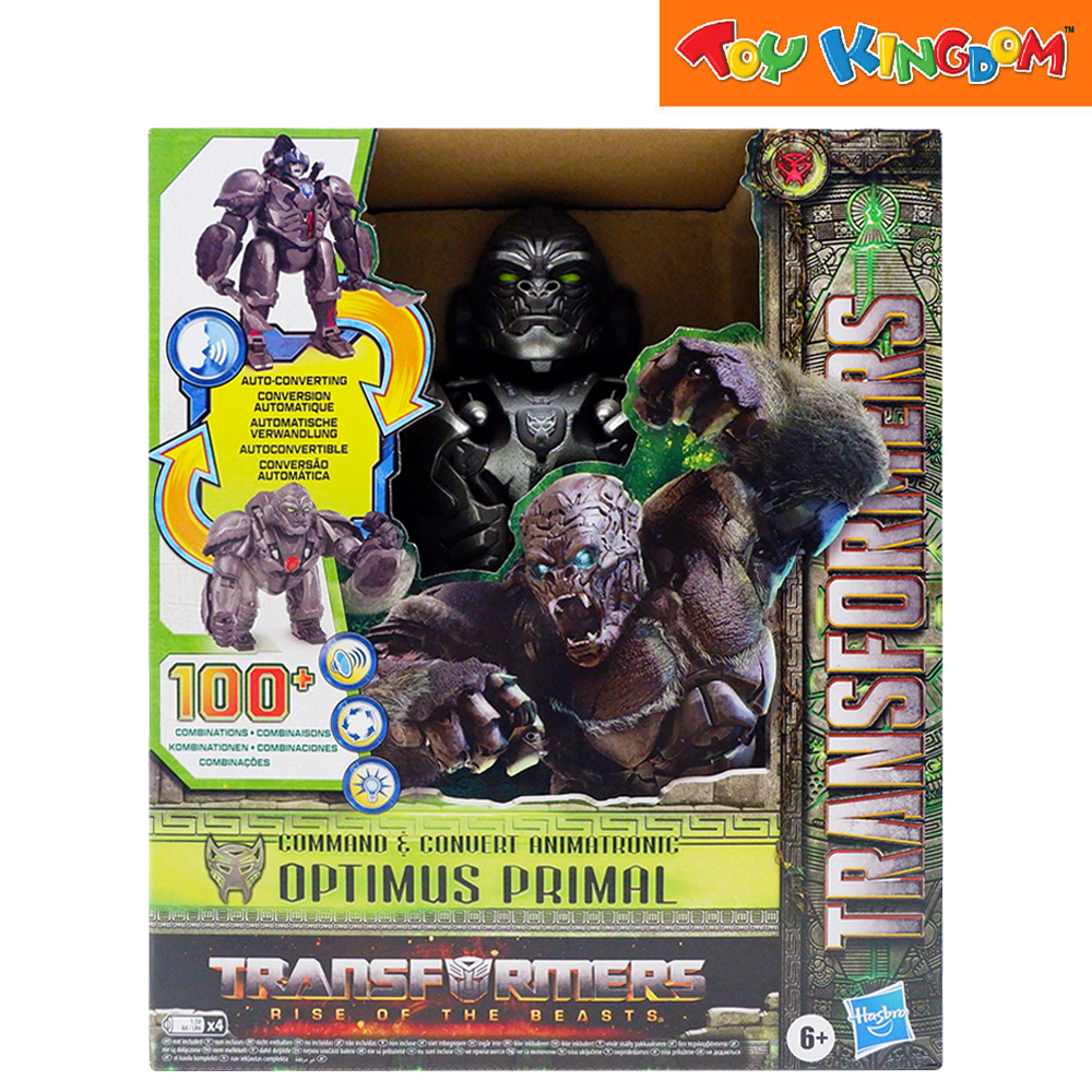 Transformers Mv7 Optimus Primal Animatronic Action Figure | Shopee ...