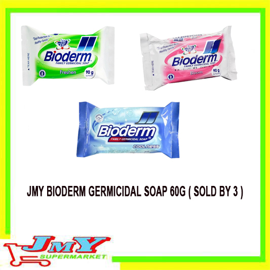 JMY BIODERM GERMICIDAL SAOP 60G ( SOLD BY 3 ) | Shopee Philippines