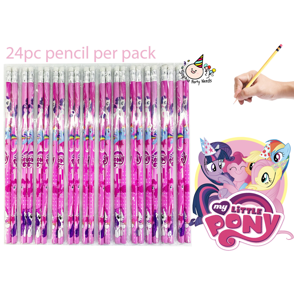 My Little Pony Pencils 24pcs pck | Shopee Philippines
