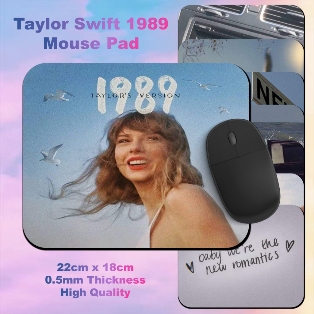 Taylor Swift 1989 Mouse Pad 5mm Non Slip Customized Mouse Pad | Shopee ...