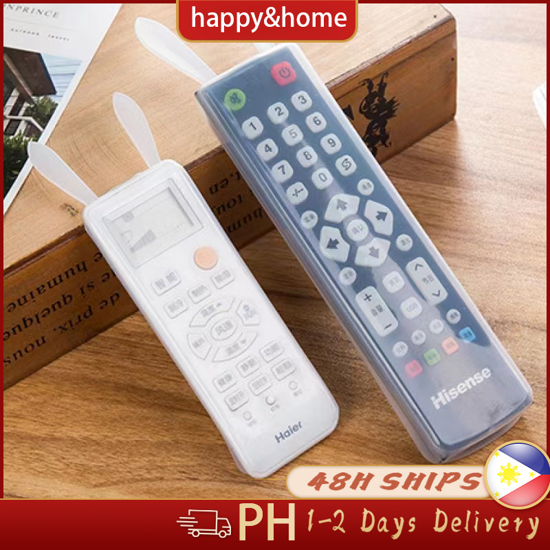 Silicone Air Condition Control Case TV Remote Control Cover Rabbit Ear ...