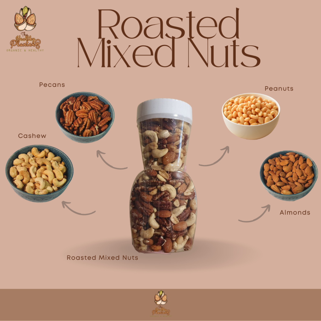 Roasted Mixed Nuts (350 GRAMS in JAR) | Shopee Philippines