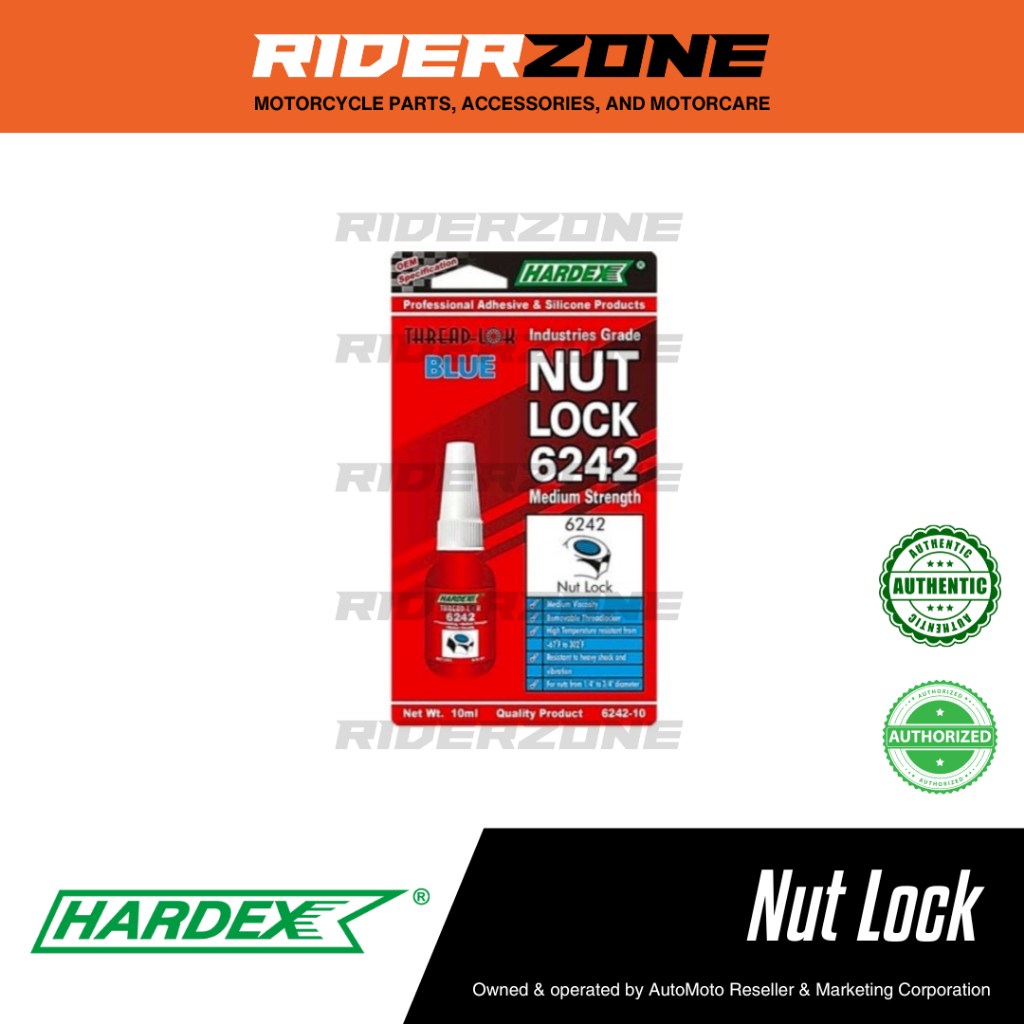 HARDEX NUT LOCK HX-6242 ADHESIVE (LOCK & SEALS THREAD OF SCREW ...