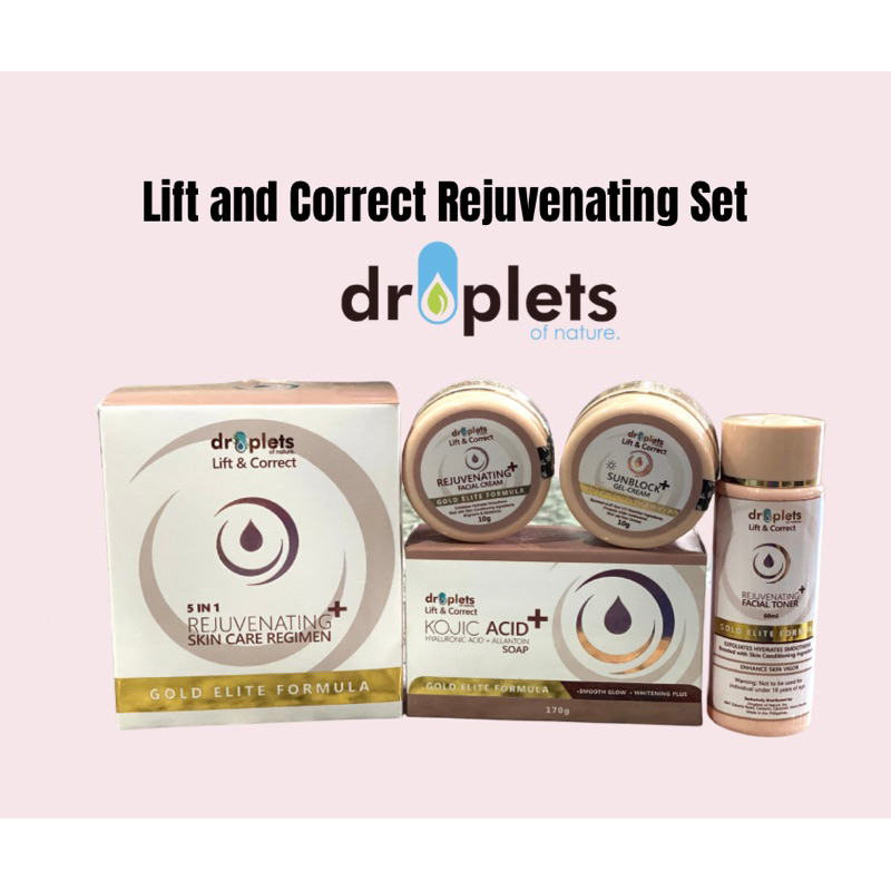 Droplets of Nature lift and correct rejuvenating kit (NEW PACKAGING ...