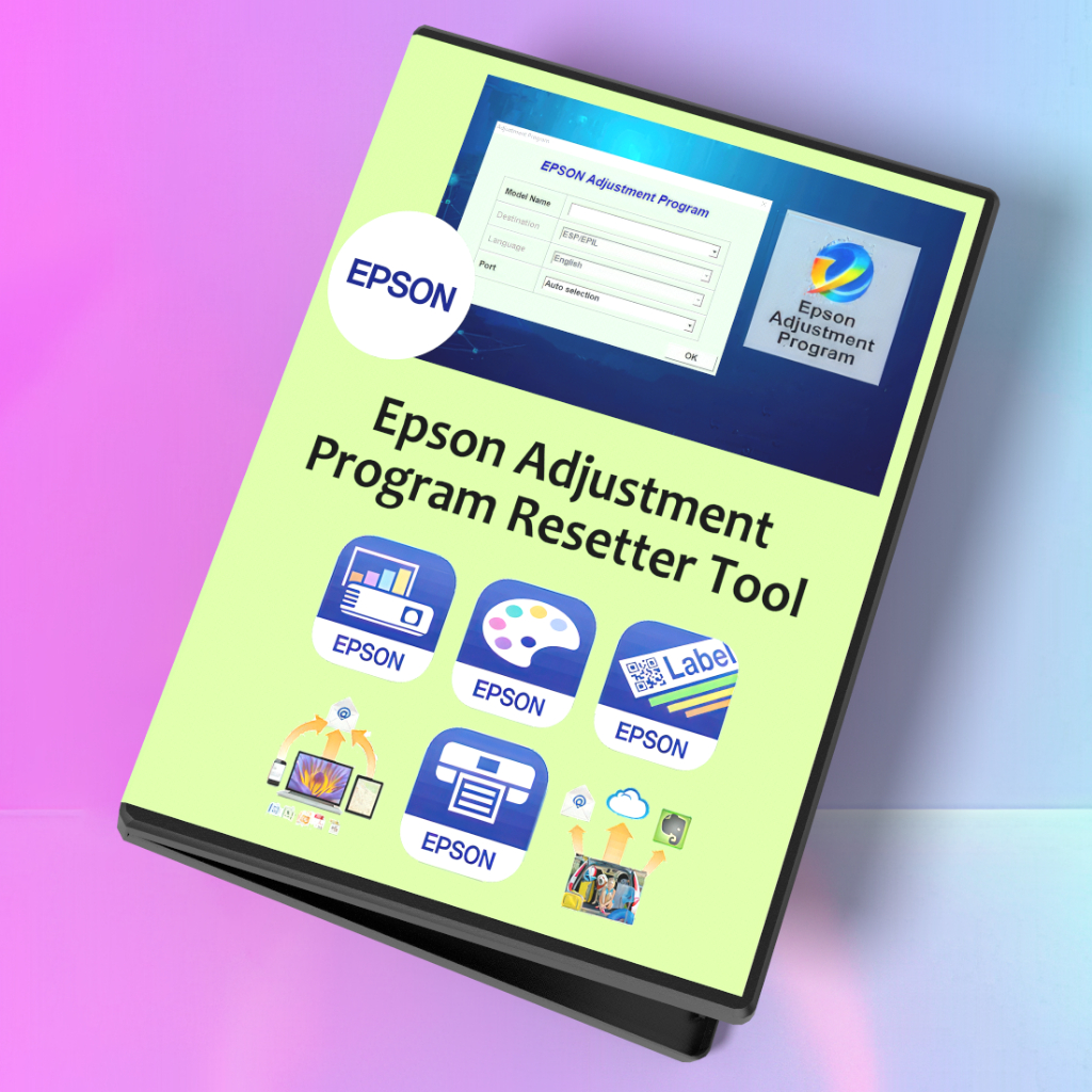 Epson L3110 Adjustment Program Resetter Tool (USB/DVD) Unlimited Use ...