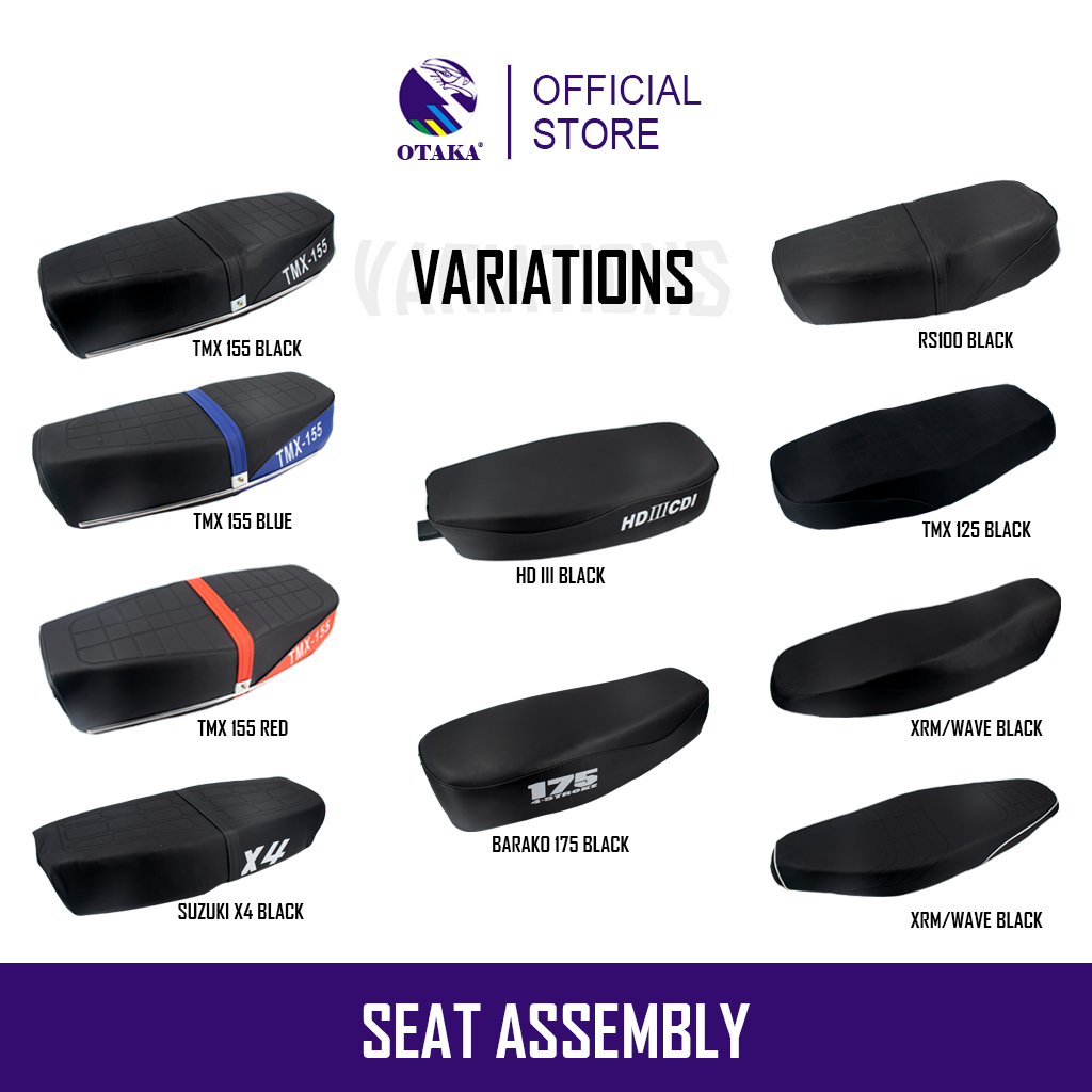(OTAKA) MOTORCYCLE SEAT ASSEMBLY MOTORCYCLE FOR VARIOUS MODEL AND BRAND ...