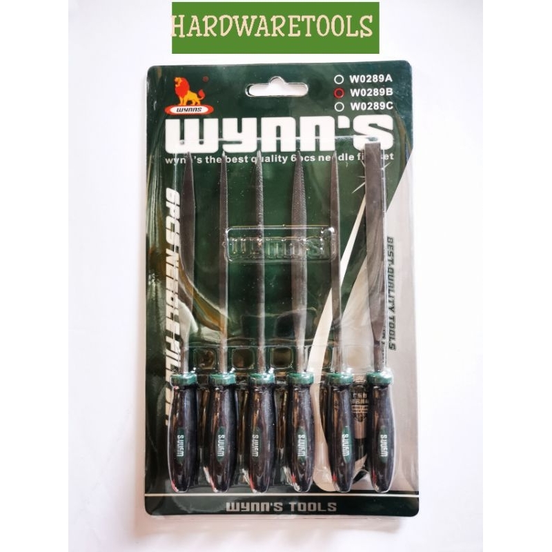 Wynns Needle File Set 4" 6pcs | Shopee Philippines