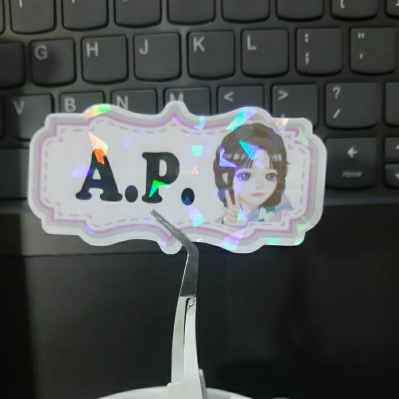 Subject and Name Stickers Waterproof CHIBI Design | Shopee Philippines