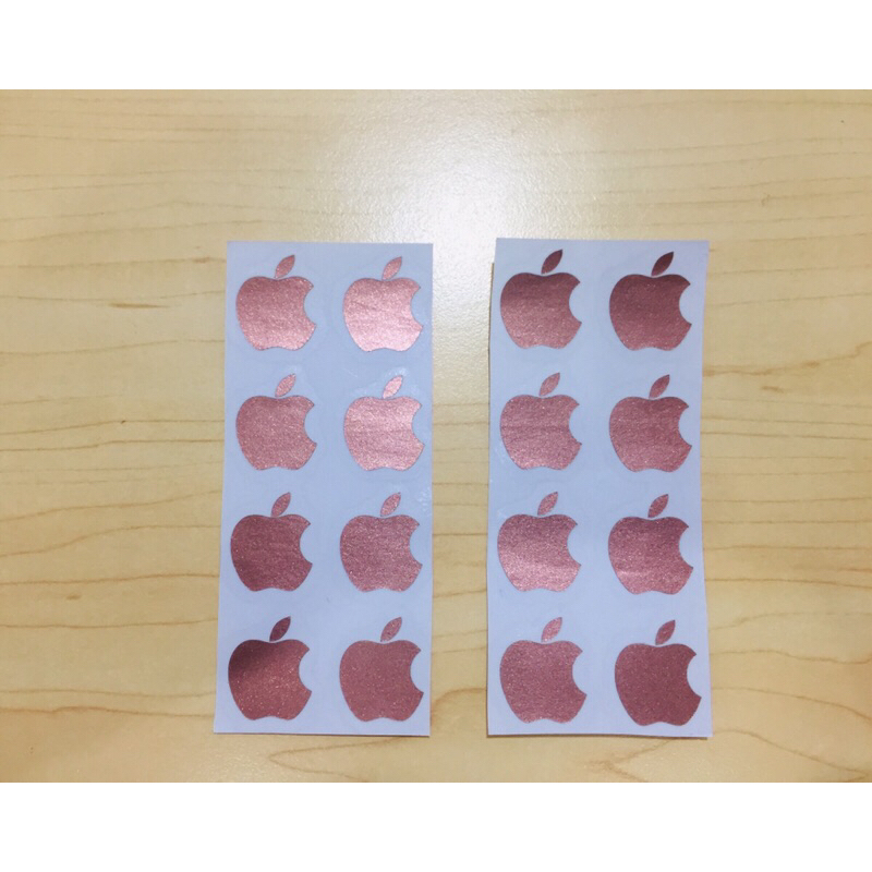 Apple Vinyl Waterproof Sticker - Rose Gold | Shopee Philippines