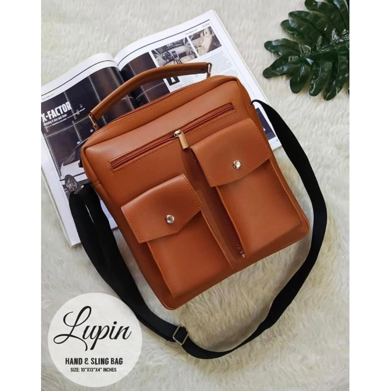 Lupin Unisex Satchel Crossbody Bag | Shopee Philippines