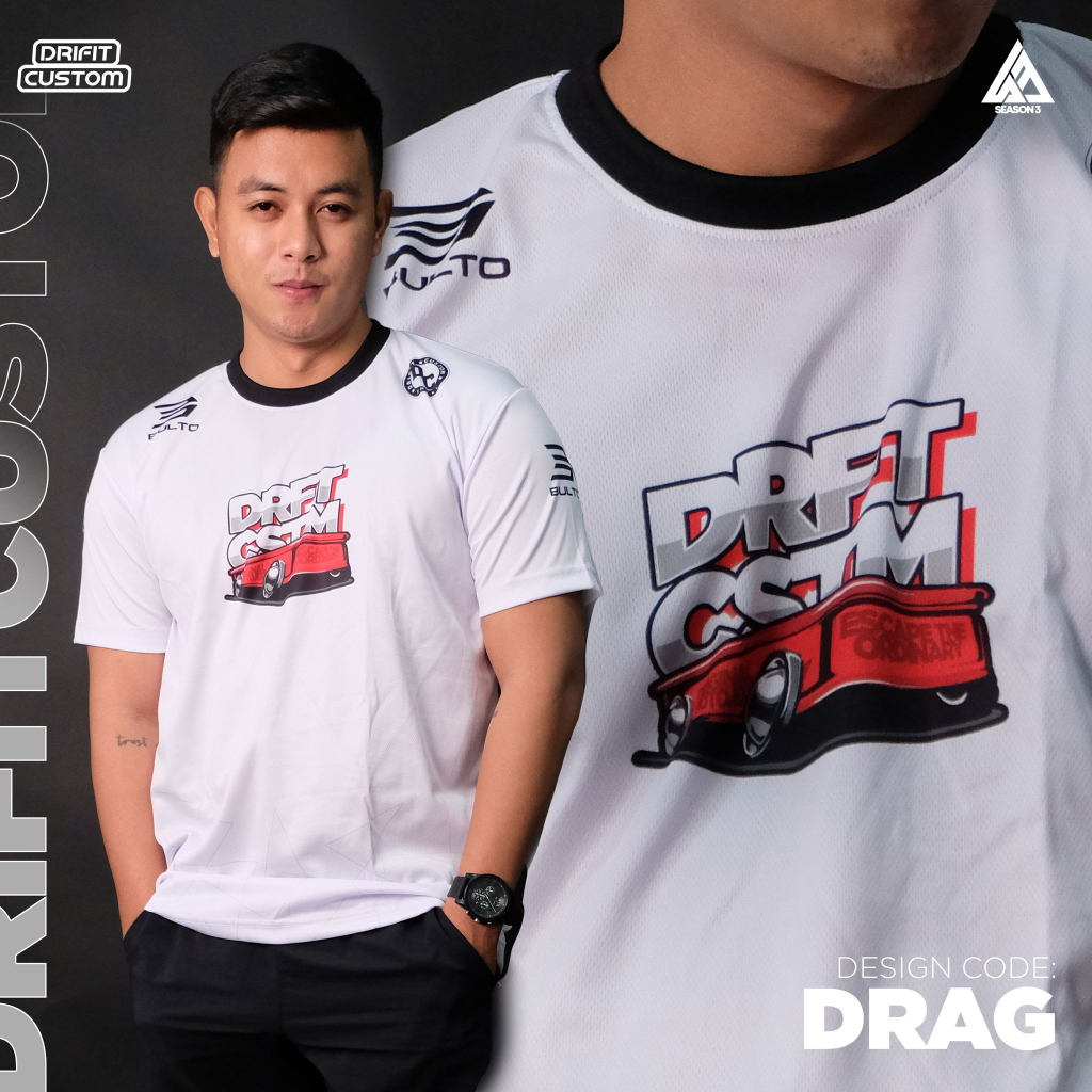 DRIFIT CUSTOM TEE - DRAG | Shopee Philippines