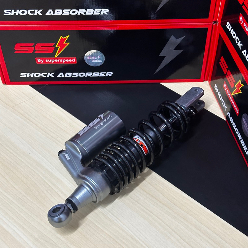 SUPERSPEED 300MM REAR SHOCK WITH CANISTER FOR MIO 110/125 | Shopee ...