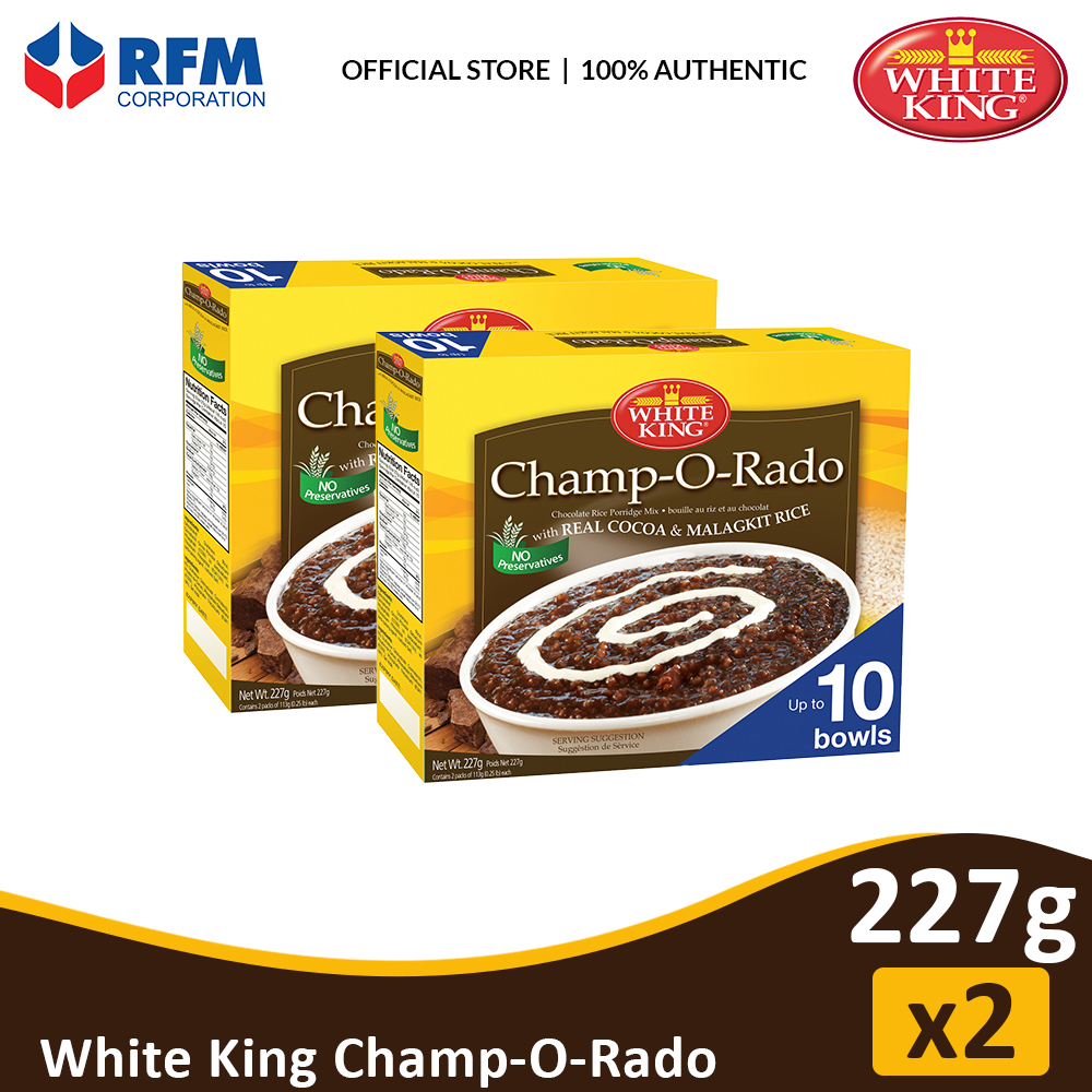 White King Champorado Mix 227g - Set of 2s | Shopee Philippines