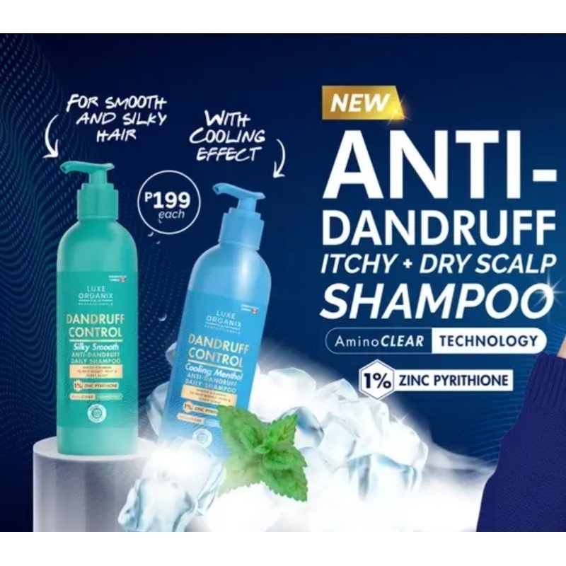 𝐋𝐔𝐗𝐄 𝐎𝐑𝐆𝐀𝐍𝐈𝐗 Dandruff Control Shampoo | 240ml Hair Treatment | Shopee ...