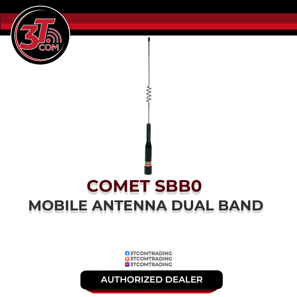 COMET SBB0 MOBILE ANTENNA DUAL BAND | Shopee Philippines