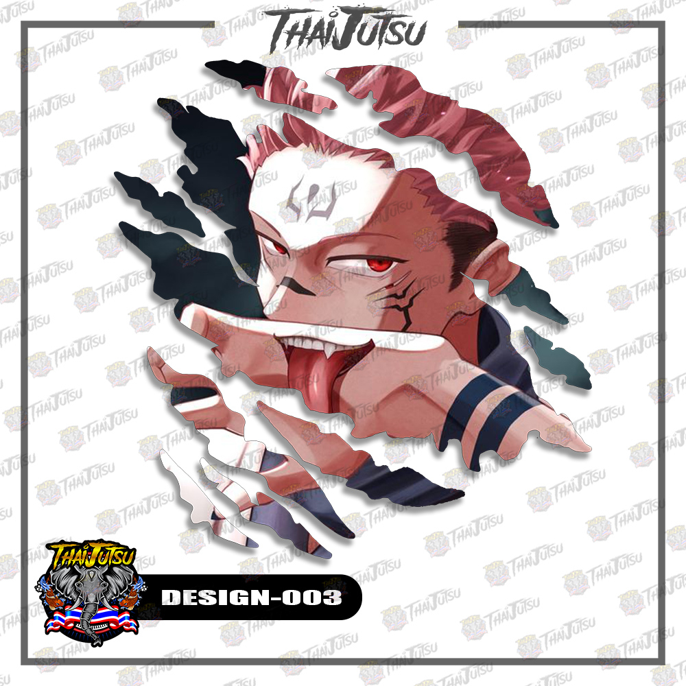 JUJUTSU KAISEN PART 2 | ANIME SCRATCH STICKER【ThaijutsuStickers ...