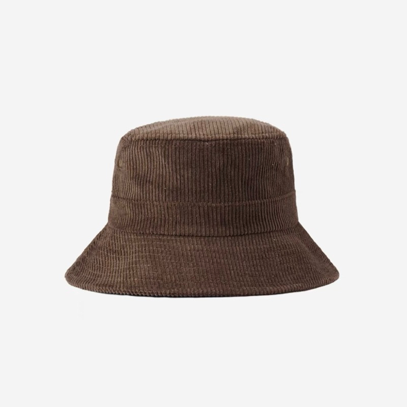 RAINBOWCO Corduroy Bucket Hat Unisex Fashion Korean Waway Hat For Men ...