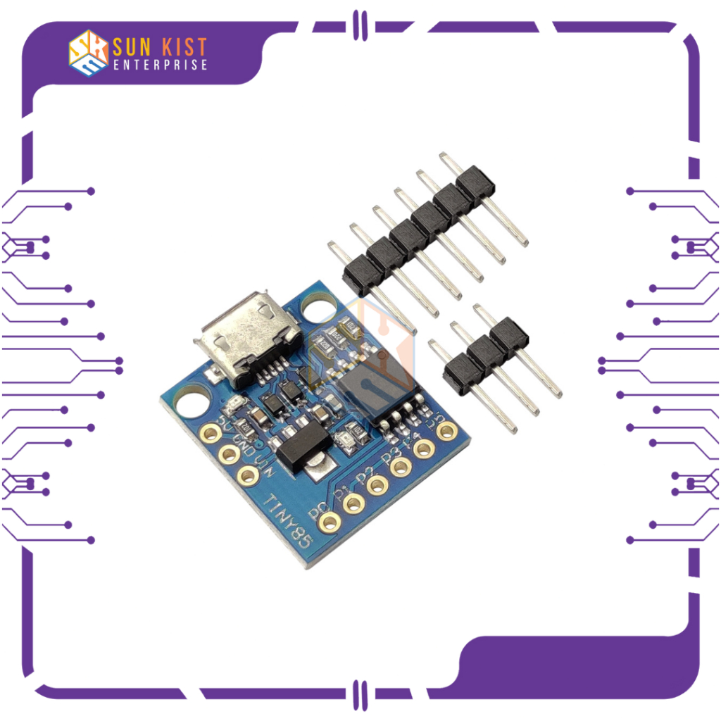 Attiny85 Module Blue TINY85 Digispark Kickstarter Micro Development ...