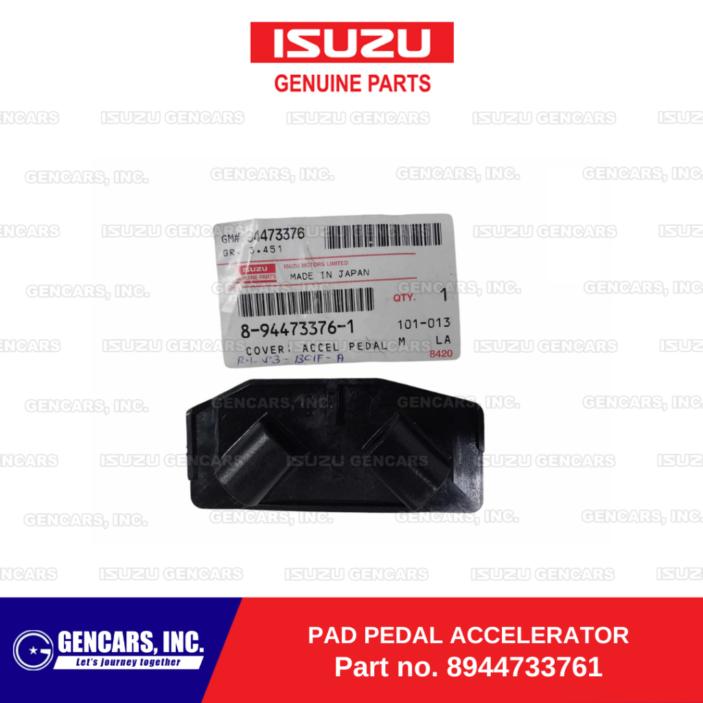 Isuzu Pad Pedal Accelerator for Crosswind All Variants (8944733761 ...
