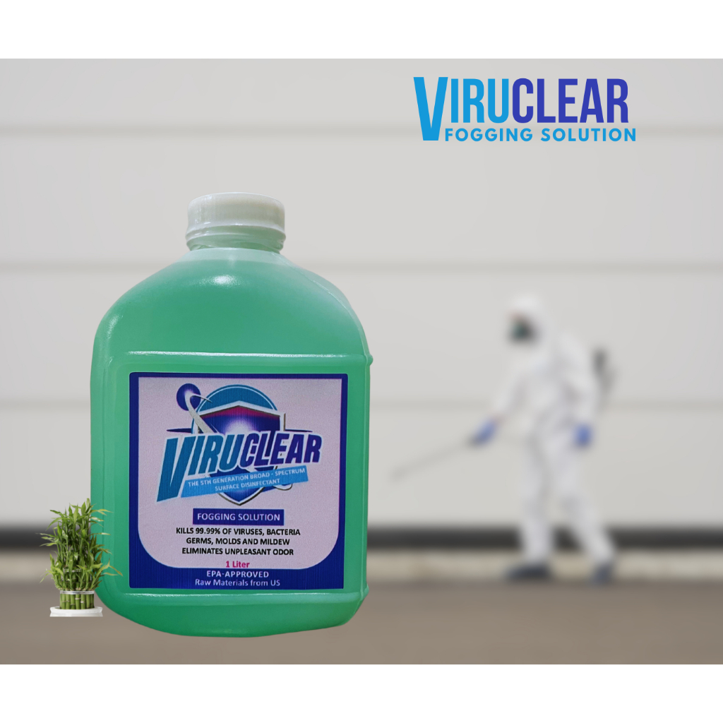 Viru Clear Bac To Zero disinfectant, sanitizer, antibac, spray, fogging ...