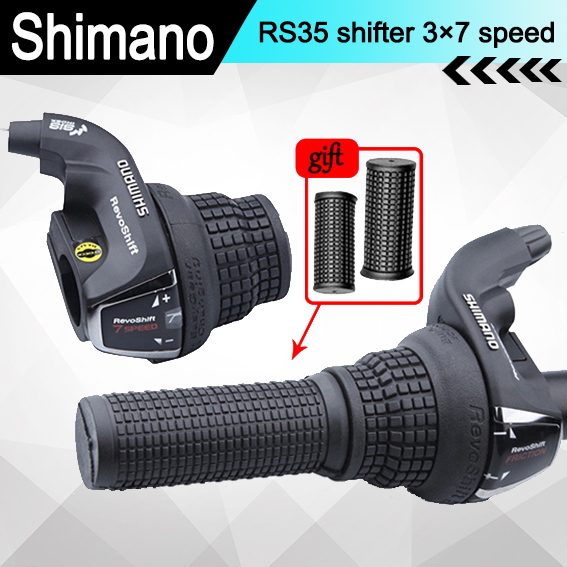 Shimano shifter 7 Speed MTB Tourney SL- RS35 shifter 3×7 speed Twist ...
