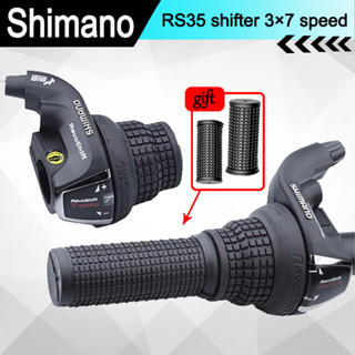 Shimano shifter 7 Speed MTB Tourney SL- RS35 shifter 3×7 speed Twist ...