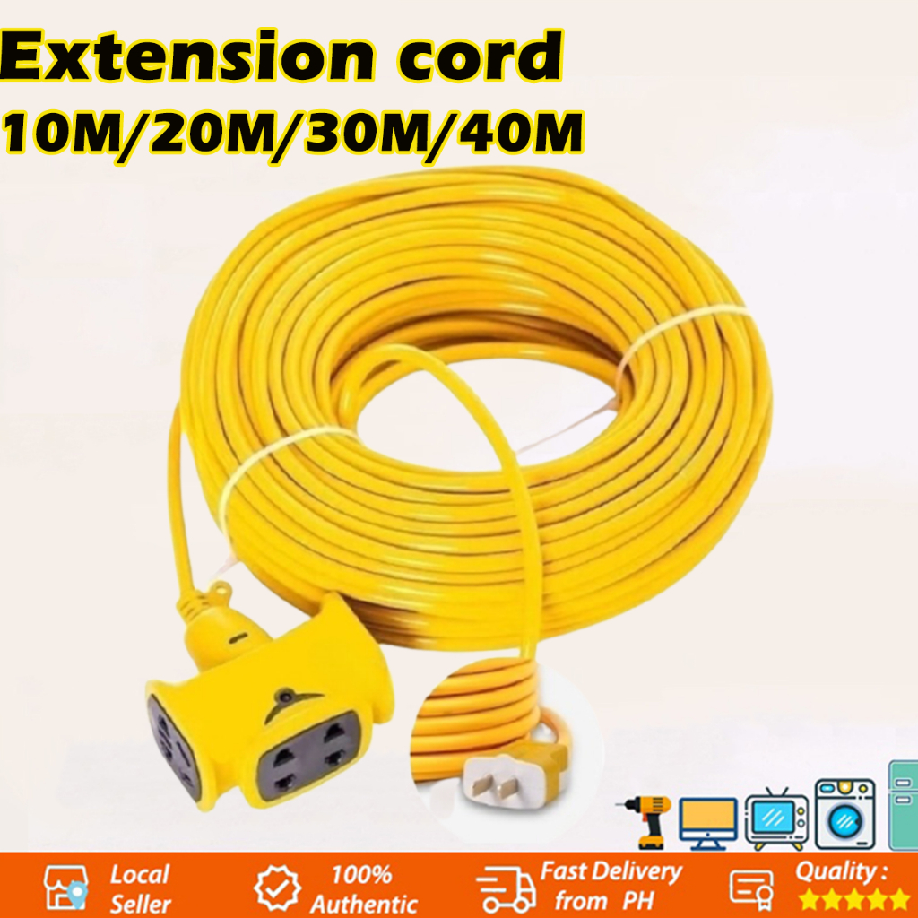 Extension Cord Socket long Plug-in Strip 5M/10M/20M/30M Electric ...