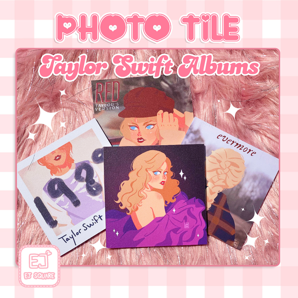 TAYLOR SWIFT PHOTO TILE ALBUMS 5X5 INCHES | EJ SQUARE | Shopee Philippines