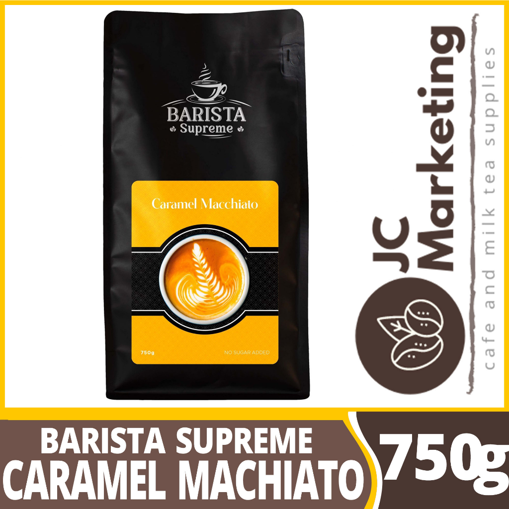 Barista Supreme Caramel Macchiato Powder 750g | Shopee Philippines
