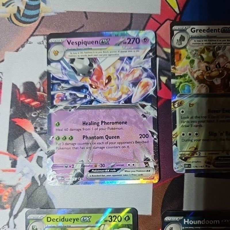 Obsidian Flames 2023 ex FA IR TCG Pokemon Cards Singles Greeta ...