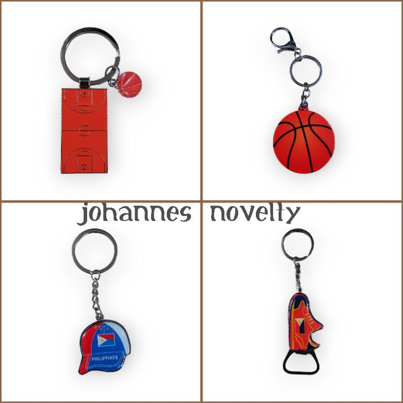 Philippine Souvenir Balikbayan Keychains - Puso Basketball Edition ...
