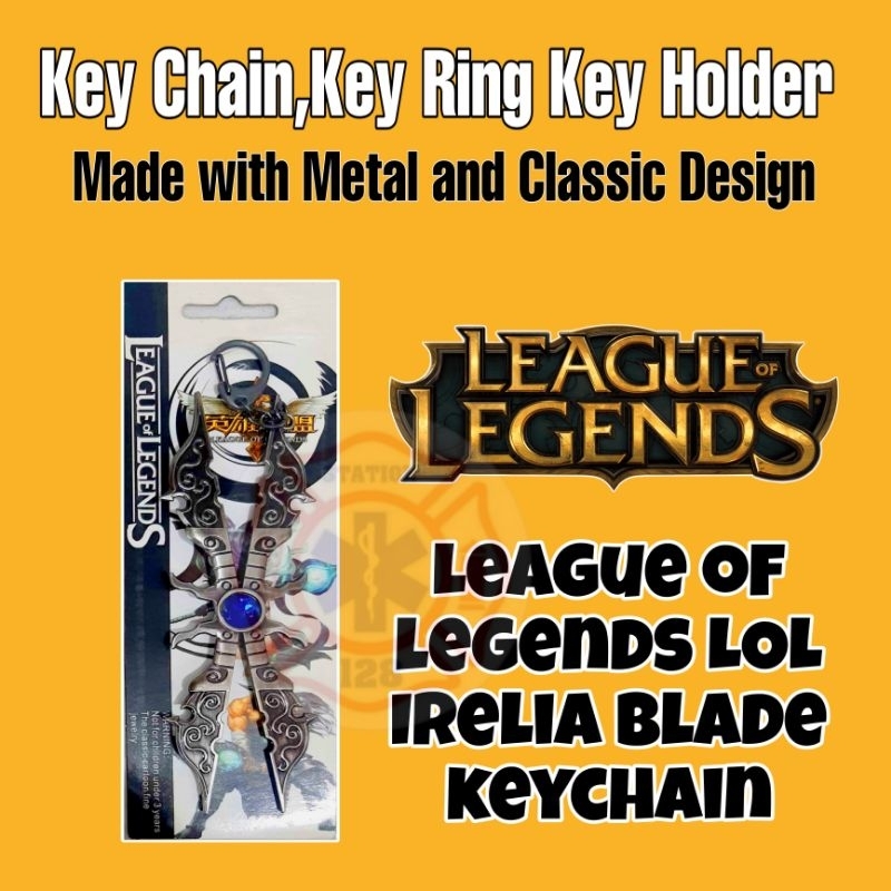 Collectibles League of legends LOL Irelia Blade Keychain | Shopee ...