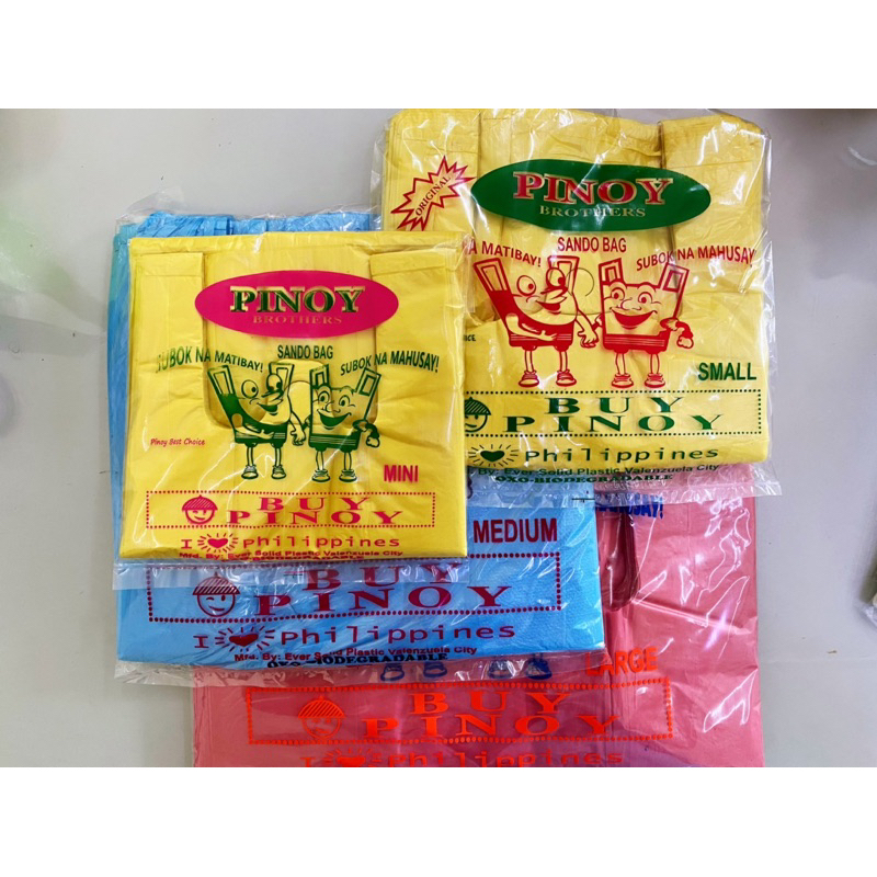 PINOY BROTHERS Assorted Colored Sando Bag for Sale. Mini, Tiny, Medium ...