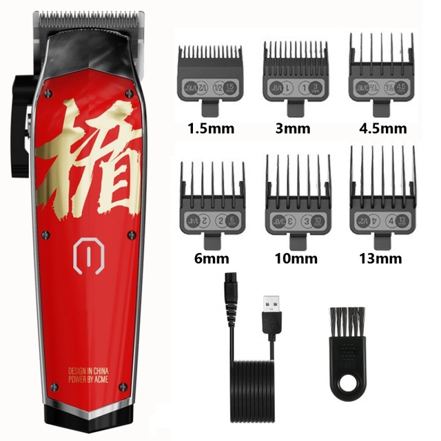 2023 hair clipper madeshow m10 + bivolt Rechargeable Portable Shaver ...