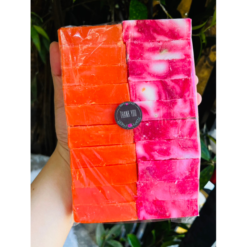 Brilliant kojic acid & bakbak bleaching soap (HALF KILO -HOTEL CUT) 2 ...